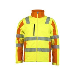 Asatex Warnjacke Softshell, Prevent, gelb, Gr. M (PTW-DS/79/M)