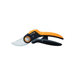 Fiskars Bypass Gartenschere (P721) Plus PowerLever (1057170)