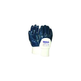 OXXA Handschuh X-Nitrile-Pro, Gr. 10, Stulpe teilbeschichtet ; Majestic (1.51.080.10)