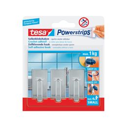 Tesa Powerstrips Haken Small Classic,chrom (57540-00012-20)