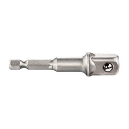 Metabo Adapter 1/4" Au&szlig;ensechskant auf 1/2" Au&szlig;envierkant, L&auml;nge 72mm, schlagfest (628838000)