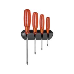 PB Swiss Tools Schraubendreher-Satz 4-teilig PH im Wandhalter Multicraft (PB 6242)
