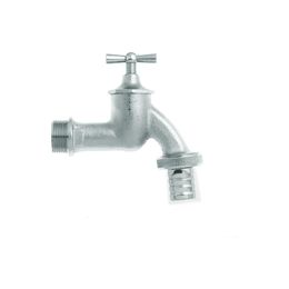 GEKA Wasserhahn 1/2"-AG G1/2MS Cr matt m.Rohrbelüfter (36.4210.9)