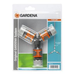 Gardena Abzweig-Satz 13 mm (1/2) aus Kunststoff für die Verbindung von zwei Rohren im Micro-Drip-System - 18287-20)