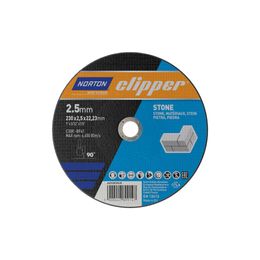 CLIPPER Trennscheibe Stein C30R-230x2.5x22.23mm ; Saint-Gobain (66252839630)
