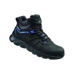 WICA Schnürstiefel MATHI Schwarz, Blau, S3 SRC Gr. 40 ; FELDTMANN