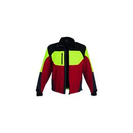 WATEX Stretchjacke Forest Jack Red,Gr.XL,rot/anthrazit/gelb (8-3130/XL)