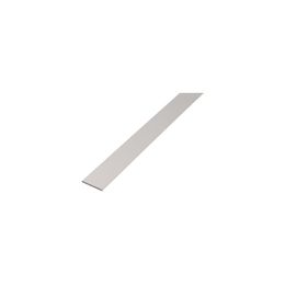 GAH Alberts Flachstange glatt, ungel., L1000mm B20mm, S2mm Aluminium silberf. elox. (473020)