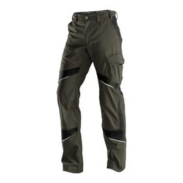 KÜBLER WORKWEAR Kübler ActiviQ Damenhose 2550 oliv/schwarz Größe 38 ; Kübler Workwear (25505365-6699-38)