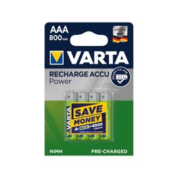 Varta Power Accu R2U AAA Micro, HR03, 800 mAh (56703101404)