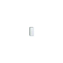 Hoppe FT-Verdeckrosette eck., RH12, U34SV schiebbare Abdeckung naturfarbig eloxiert (686551)
