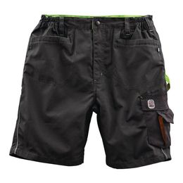 Terrax Herren Shorts Gr.48 schwarz/limette 65%PES/35%CO (20385)