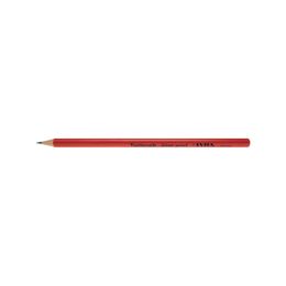Lyra Tischlerbleistift 91T rund rot 17,5cm (L1915112)