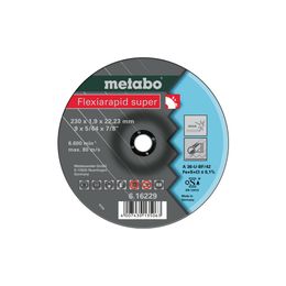 Metabo Flexiarapid super 230x1,9x22,3 Inox, Trennscheibe, gekr&ouml;pfte Ausf&uuml;hrung (616229000)