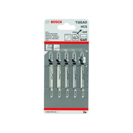 Bosch Stichsägeblatt T 101 AO VE à 5 Stück Clean for Wood (2608630031)