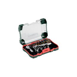 Metabo Bit- und Ratschen-Box SP 26-teilig, 626701000)