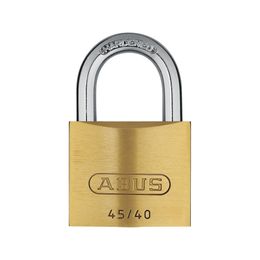 Abus Vorhangschloss-Set 45/40 Triples B/SB Messing massiv (11825)