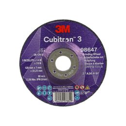 3M CUBITRON Schruppscheibe 3 125x7mm 36+ (7100303982)