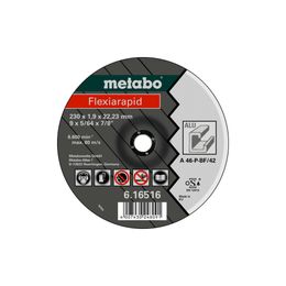 Metabo Flexiarapid 115 x 1,0 x 22,23 mm, Alu, Trennscheibe, Form 41 (616512000)