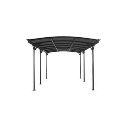 Floraworld Carport 6M mit 6 mm Platten 300 x 505 x 212/238 cm (012650)