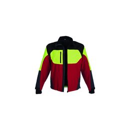 WATEX Stretchjacke Forest Jack Red,Gr.2XL,rot/anthr/gelb (8-3130/2XL)