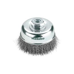 Metabo Topfb&uuml;rste 100x0,3 mm/ M 14, Stahldraht, gewellt, Drahtst&auml;rke 0,30 mm (623719000)