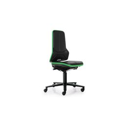bimos Arbeitsstuhl ESD Neon 2, grün Sitzhöhe 450-620 mm mit Rollen, ohne Polster (9573E-9999-3280)