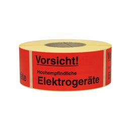TransPak Hinweis Etiketten Empf. Elektronik 1.000 Stk/Rolle (8370009)