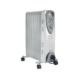 Format lradiator 2000 W m. 9 Rippen u. Thermostat ; E/D/E (25249)