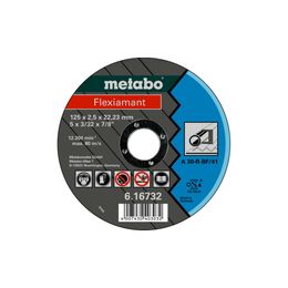 Metabo Flexiamant 125x2,5x22,23 Stahl, Trennscheibe, gerade Ausf&uuml;hrung (616732000)