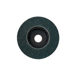 Metabo Lamellenschleifteller 115 mm P 80, Zirkonkorund, Stahl, Edelstahl, gew&ouml;lbte Ausf&uuml;hrung (624244000)