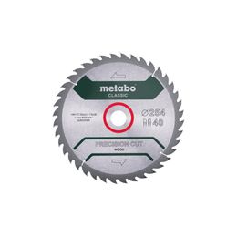 Metabo Sägeblatt "precision cut wood - classic", 254x2,4/1,6x30, Z40 WZ 20° (628325000)