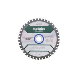 Metabo S&auml;geblatt &ldquo;steel cut/sandwich panel - classic&rdquo; 165x20 Z40 FZ/FA,4&deg;, 628273000)