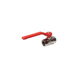Floraworld Kugelhahn Messing 1 1/4Z mit Absperrhebel (20422)