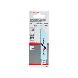 Bosch S&auml;bels&auml;geblatt S 522 BF VE &agrave; 5 St&uuml;ck Flexible for Metal (2608656011)