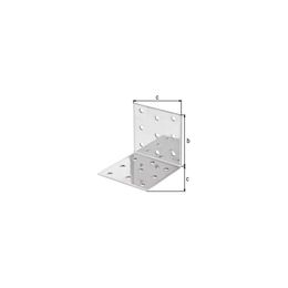 GAH Alberts Lochplattenwinkel mit CE? Nein 60 x 60 x 60mm Edelstahl (335311)