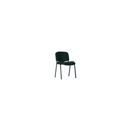 Besucher-Stuhl ISO K.leder schwarz/schw. ; E/D/E (Iso BL V04)