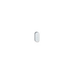 Hoppe FT-Verdeckrosette oval, RH12, U26SV schiebbare Abdeckung naturfarbig eloxiert (672240)