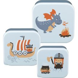 Snackboxen blau, 3-teilig babylove