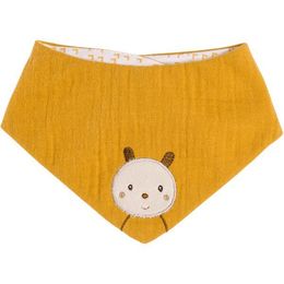 babyFEHN Halstuch zum Wenden aus Musselin mit Bienen-Motiv , gelb fehn