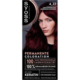 SYOSS Haarfarbe 4_22 Leuchtendes Rot