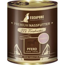 Nassfutter Hund Pferde Geschnetzeltes Escapure