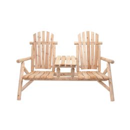 Bellavista Zweisitzer-Bank mit Tisch Timber