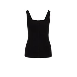 WE Fashion Top Damen Gr&ouml;&szlig;e L schwarz
