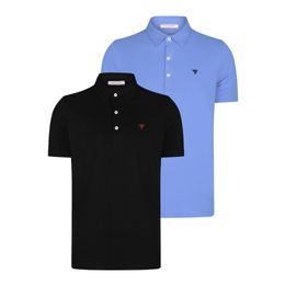 Felix Hardy Polo Shirt Kurz Arm 2 pack Herren Größe XXL schwarz