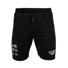 Gorilla Wear Shorts 'Lopez' Herren Größe XXL schwarz / weiß