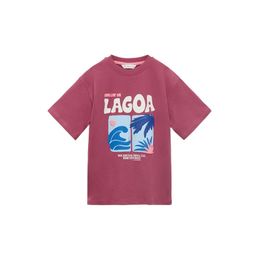 Mango Kids Jungen - Shirts & Tops 'T-SHIRT LAGOA' Jungen Gr&ouml;&szlig;e 164 beige / hellblau / dunkelblau / magenta