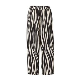 s.Oliver Hose Damen Größe 46 schwarz / weiß