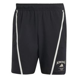 adidas Performance Sportshorts 'Designed For Training Legacy' Herren Größe S schwarz / weiß