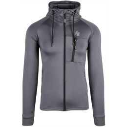 Gorilla Wear Sweatjacke 'Scottsdale' Herren Größe XXXL grau